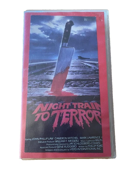 NIGHT TRAIN TO Terror VHS Horror Prism Clamshell OOP 1986 £26.97 ...