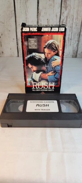 RUSH (MGM VHS 1991) Jason Patric Jennifer Jason Leigh Demo/Screener ...