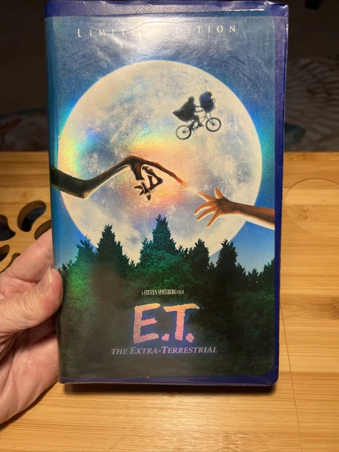 E.T. THE EXTRA-TERRESTRIAL VHS, 2002, 20th Anniversary Limited Edition ...