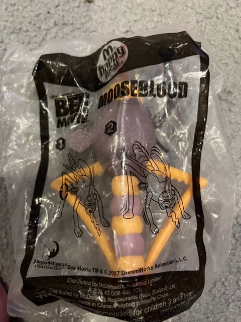 RARE 2007 BEE Movie Mcdonalds Happy Meal Toy - Jackson $10.00 - PicClick AU
