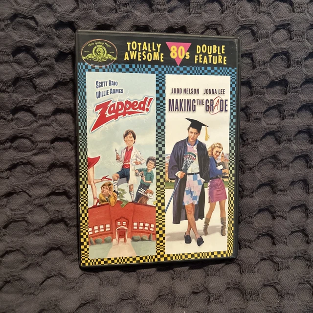 MAKING THE GRADE 1984/Zapped! 1982 DVD Scott Baio Judd Nelson MGM ...
