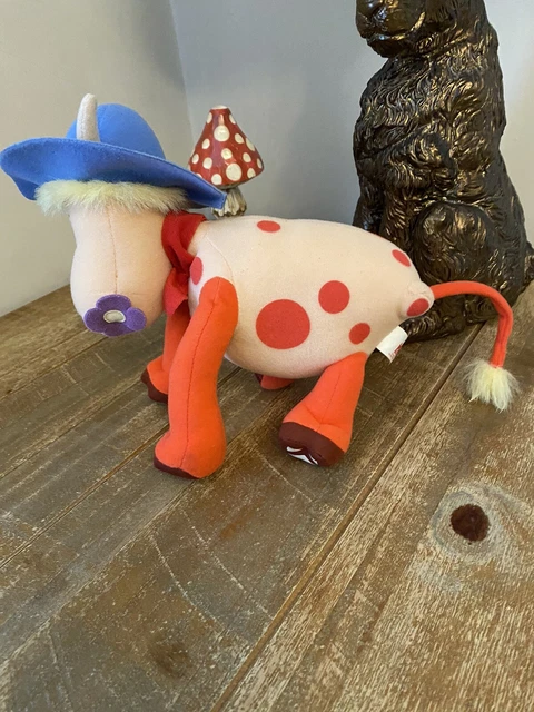 ERMINTRUDE THE COW Soft Toy The Magic Roundabout Vivid 2004 Excellent ...