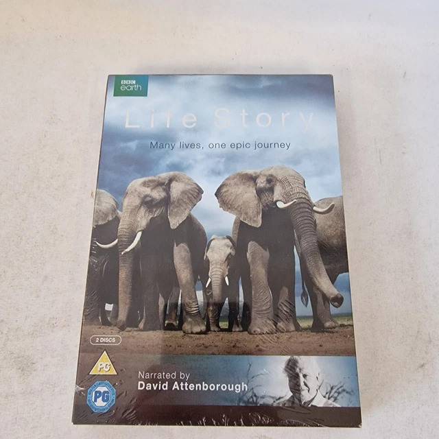 LIFE STORY BBC David Attenborough - E - DVD - New & Sealed - Free P&P ...
