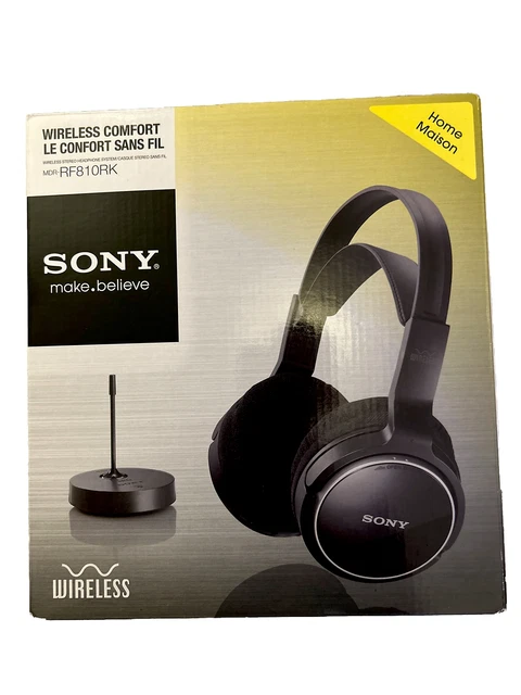 SONY MDR-RF810RK WIRELESS RF Stereo Headphones £19.99 - PicClick UK