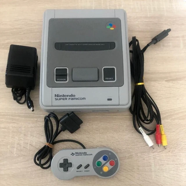 CONSOLE SUPER FAMICOM SHVC-001 complete fonctionnelle Nintendo SNES SFC EUR 87,90 - PicClick FR