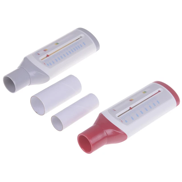 SPIROMETER PEAK SPEED Meter Expiratory Peak Flow Meter Monitoring Lung ...