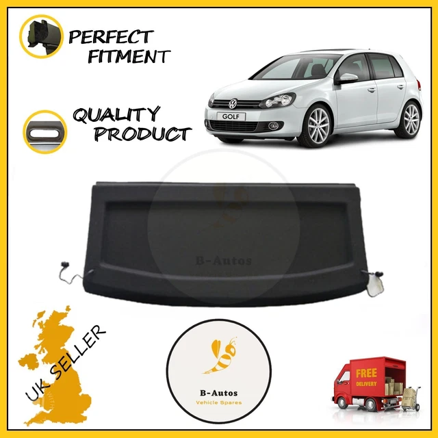 VW GOLF 2008-2012 MK6 Rear Parcel Shelf Tray load Cover Panel Luggage £ ...