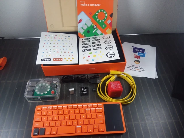 KANO MAKE YOUR Own Computer Kit 1000K-02 Raspberry Pi 3 $39.99 - PicClick