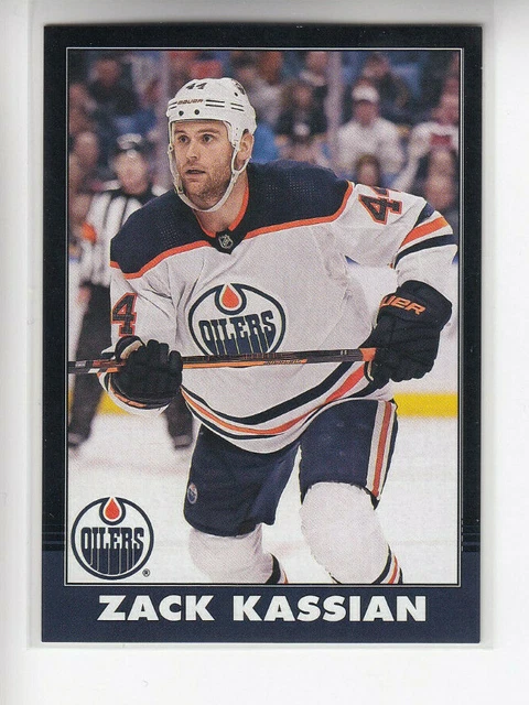 20/21 OPC EDMONTON Oilers Zack Kassian Black Border card #34 Ltd #33/ ...
