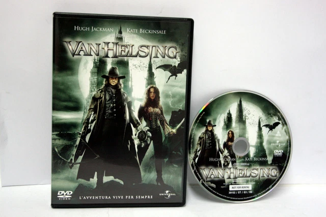 VAN HELSING HUGH Jackman Kate Beckinsale Universal 2004 Film Dvd Al1 ...