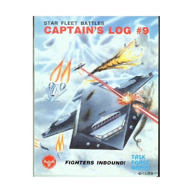 TASK FORCE SFB Captain's Log #9 "Fighters Inbound!" VG+ £7.99 - PicClick UK