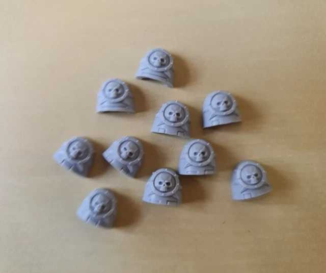HORUS HERESY DEATH Guard MK6/MKVI legion Upgrade Set - SHOULDER PADS £ ...