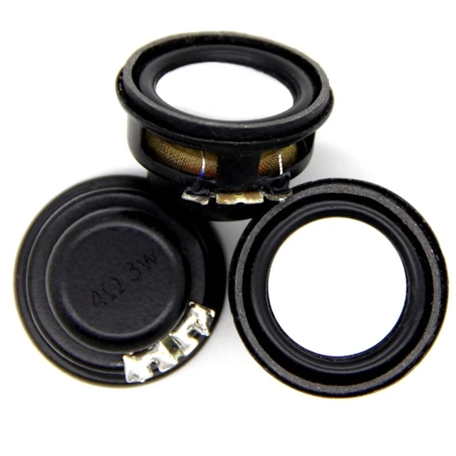 27MM AUDIOS SPEAKER Full Frequency 4ohm 3W Loudspeaker DIY Portable $20 ...