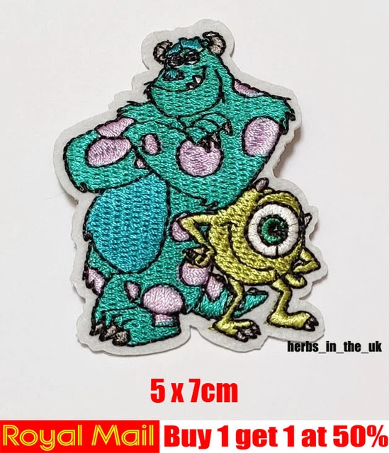DISNEY MONSTERS INC University Character Patch Badge Monsters University £3.29 - PicClick UK