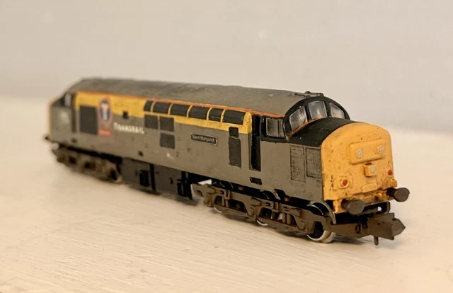 GRAHAM FARISH CLASS 37 37201 Saint Margaret Transrail / Dutch Engineers ...