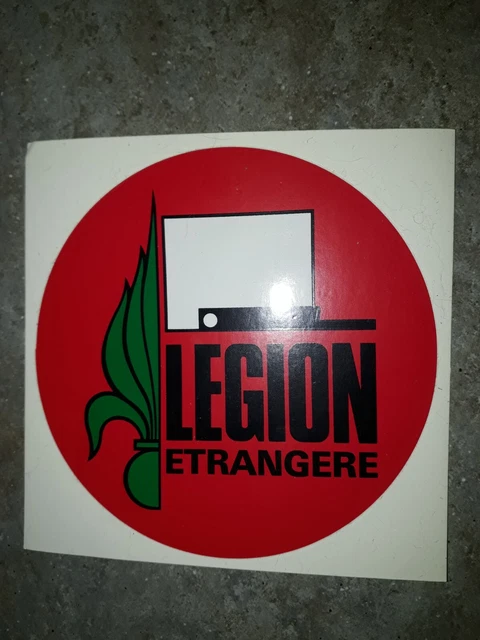 LEGION FOREIGN TRADITION Foreign Foreign Foreign Military Badge Sticker ...