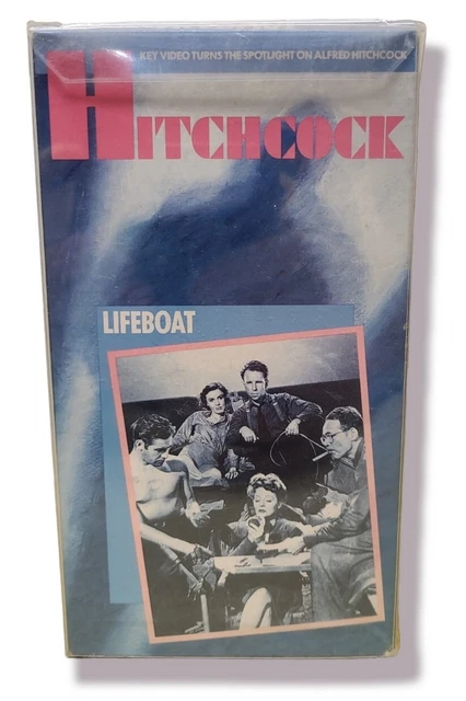 LIFEBOAT BY ALFRED Hitchcock (VHS, 1988) BLOCKBUSTER VIDEO $14.50 ...