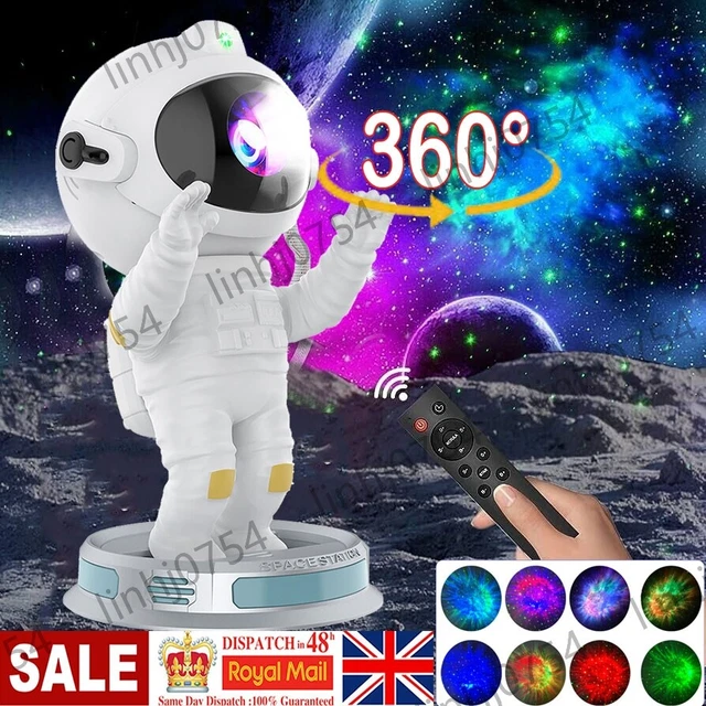 ASTRONAUT PROJECTOR GALAXY Sky Starry Night Lights Nebula Space LED ...