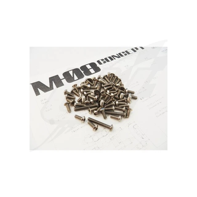 [FR] HIRO SEIKO M-08 Titanium Hex Socket Screw Set (69pcs) EUR 48,69 ...