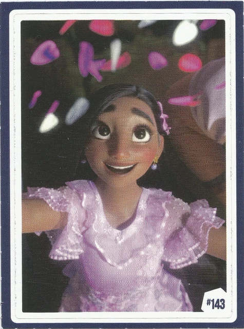 AUTOCOLLANT STICKER AUCHAN 100 Ans De Magie Disney. Encanto. Isabela N ...