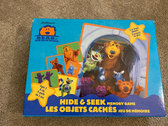 BEAR IN THE Big Blue House Hide and Seek Memory Game £79.02 - PicClick UK