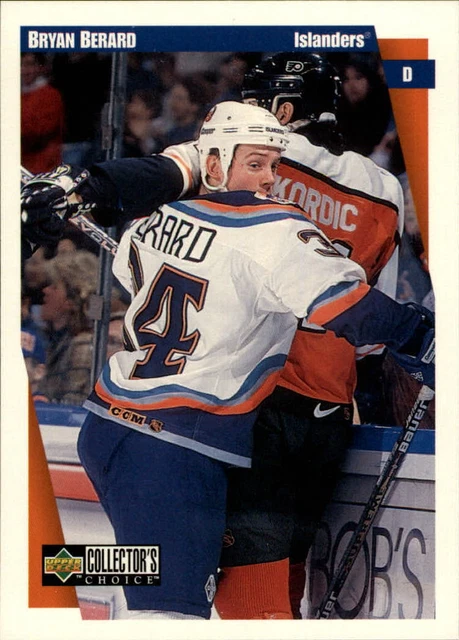 CARTE DE HOCKEY Collector's Choice Islanders 1997-98 #155 Bryan Berard ...