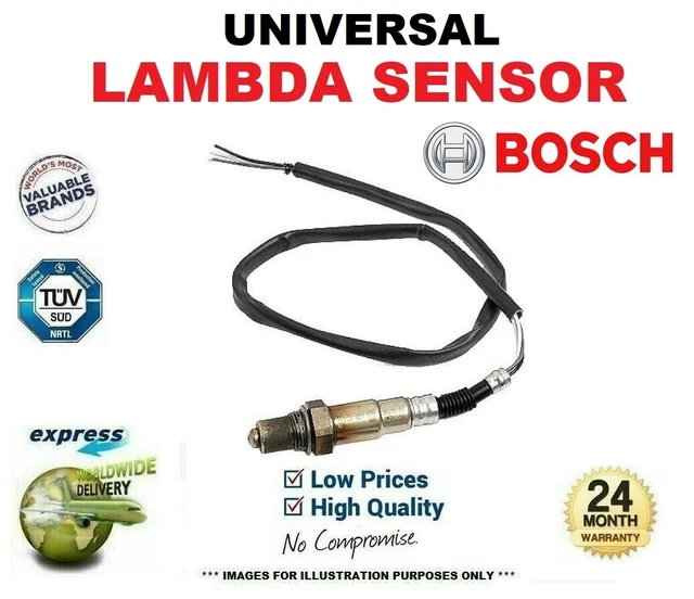 BOSCH LAMBDA SENSOR for ALFA ROMEO BRERA 1.8 TBi 2009-2010 EUR 102,46 - PicClick FR