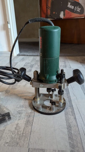 OBERFRÄSE BOSCH POF 500 A mit Zubehör Gebraucht Guter Zustand Wenig ...