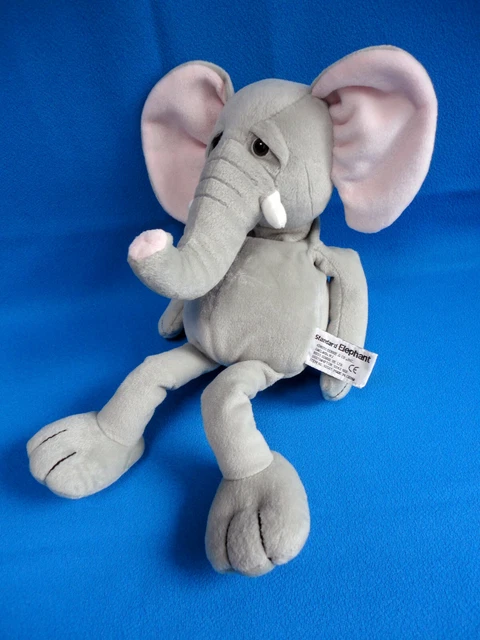 13& FLOPPY SOFT toy STANDARD 🐘 ELEPHANT AFRICA shelf sitting RUSS ...