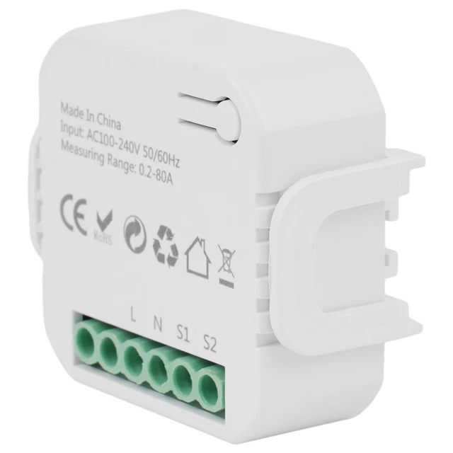 SMART LIFE ENERGY Meter 80A Real time Monitoring for Energy Efficiency ...