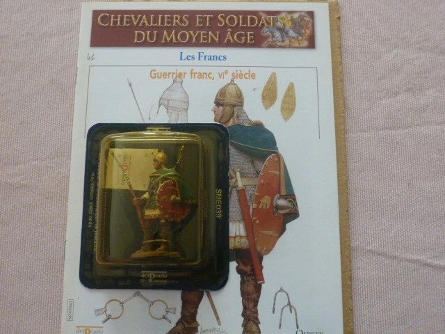 CHEVALIERS ET SOLDATS du Moyen-Âge :Guerrier franc, VIème siècle avec ...