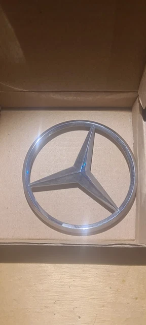 MERCEDES-BENZ BADGE LOGO Emblem Rear Boot Class C B E S GLK ML 90mm £20 ...