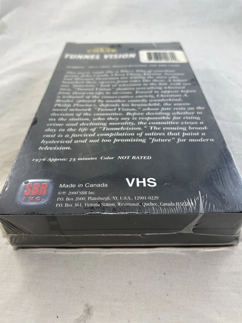 TUNNEL VISION VHS BRAND NEW SEALED UNCENSORED CHEVY CHASE $3.32 ...