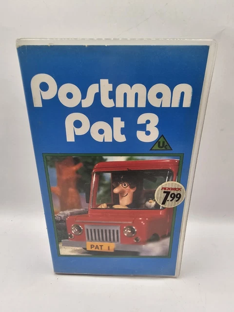 POSTMAN PAT 3 VHS - Original BBC TV Series PAL UK Video VGC £13.95 ...