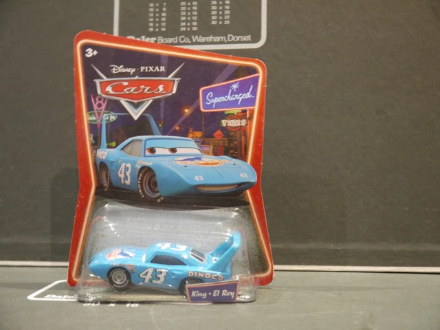 DISNEY PIXAR CARS King-El-Rey Dinoco Supercharged Original Die Cast £17 ...