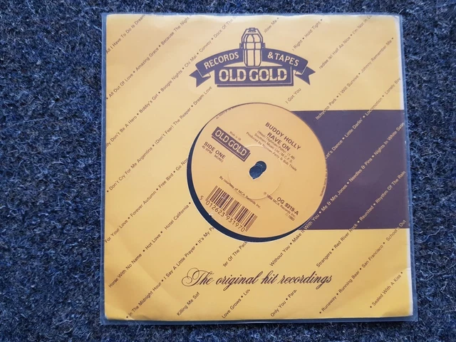 BUDDY HOLLY - Rave on/ True love ways UK 7'' Single EUR 24,99 - PicClick FR