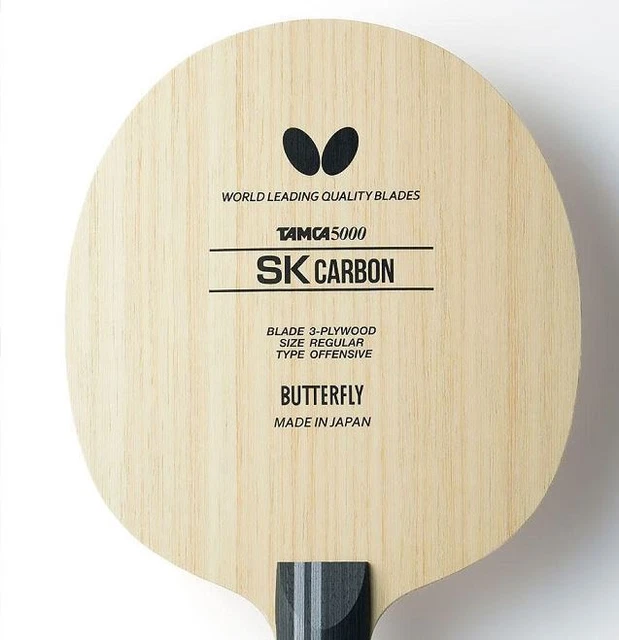 BUTTERFLY TAMCA5000 SK Carbon FL Blade Table Tennis , Ping Pong Racket £68.40 - PicClick UK