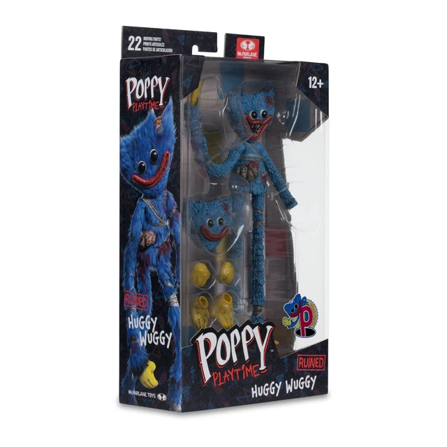 POPPY PLAYTIME HUGGY Wuggy (Ruined) Action Figure 18 cm McFarlane Toys ...