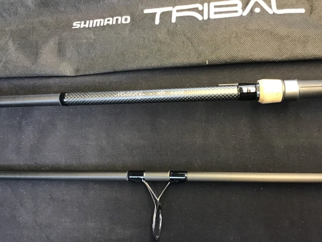 SHIMANO TRIBAL VELOCITY carbon fibre carp fishing rod 3.25lb test curve ...