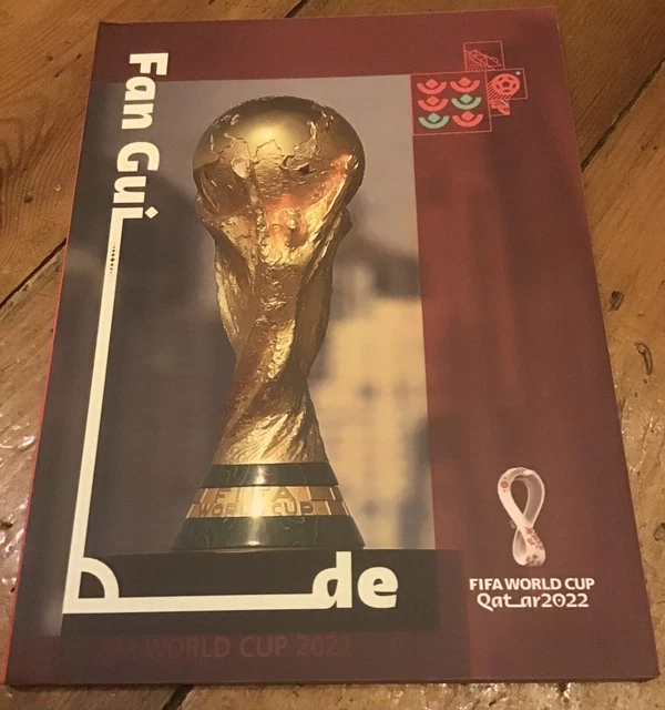 FIFA WORLD CUP Qatar 2022 Official Fan Guide 128 Page Book / Programme ...