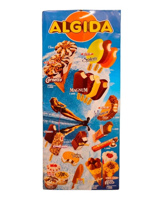 LISTINO PREZZI GELATI Algida anni '80 - '90 EUR 150,00 - PicClick FR