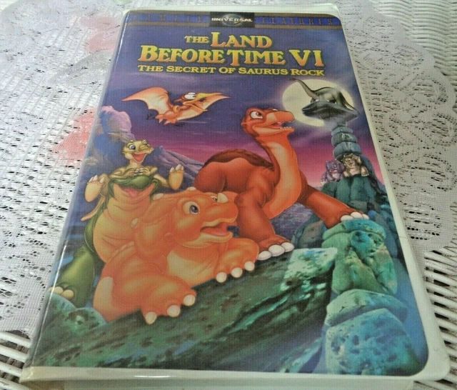 VHS TAPE - The Land Before Time Vi The Secret Of Saurus Rock - Good ...