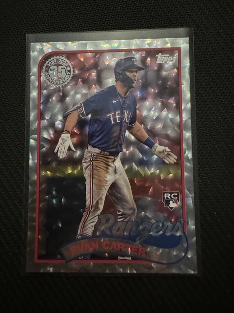 CARTE FEUILLE 35E anniversaire 2024 Topps Series 2 Evan Carter EUR 6,53 ...
