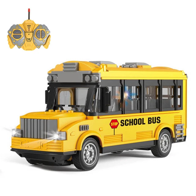 1:30 REMOTE CONTROL School Bus 2.4Ghz RC Bus Toys for Boys RC Car Kids ...