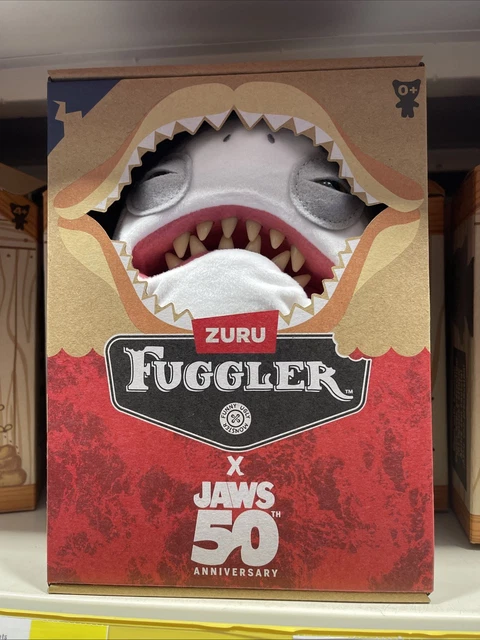 ZURU FUGGLER JAWS 50th Anniversary Funny Ugly Monster Soft Toy Plush £ ...