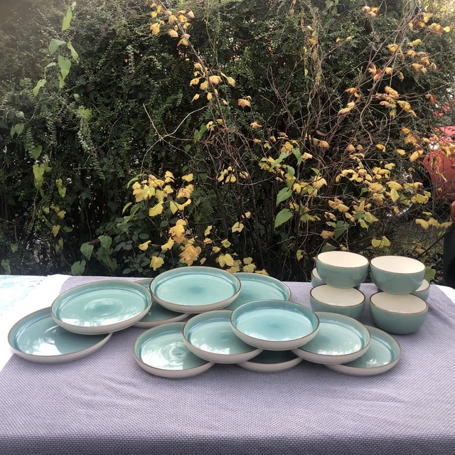 TESCO FOX & IVY BONDI Side PLATE 8” Bondi teal In Excellent Condition ...