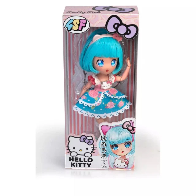 MANGA HELLO KITTY Niebieska, lalka, 19.5 cm Famosa £29.08 - PicClick UK