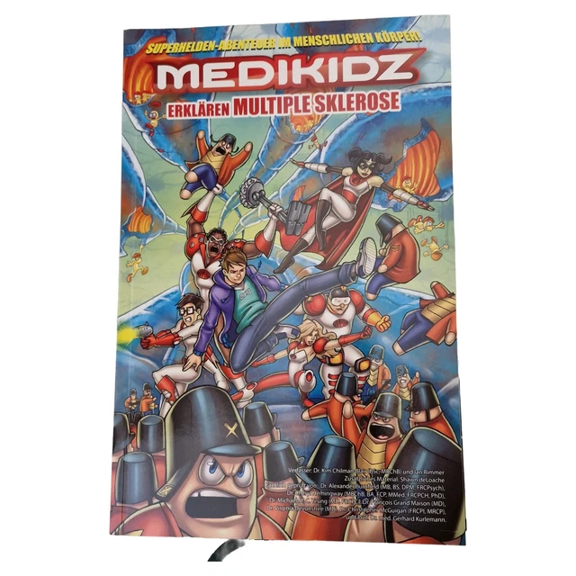 MEDIKIDZ MULTIPLE SKLEROSE Comic Kinder Jugend Superhelden Abenteuer ...