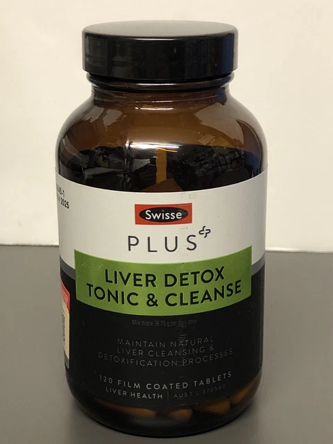 SWISSE PLUS+ LIVER Detox Tonic & Cleanse 120 Tablets. BRAND NEW. EXP:11 ...