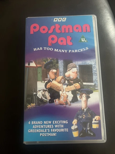 POSTMAN PAT HAS Too Many Parcels Vhs Video Children’s Retro EUR 29,49 ...